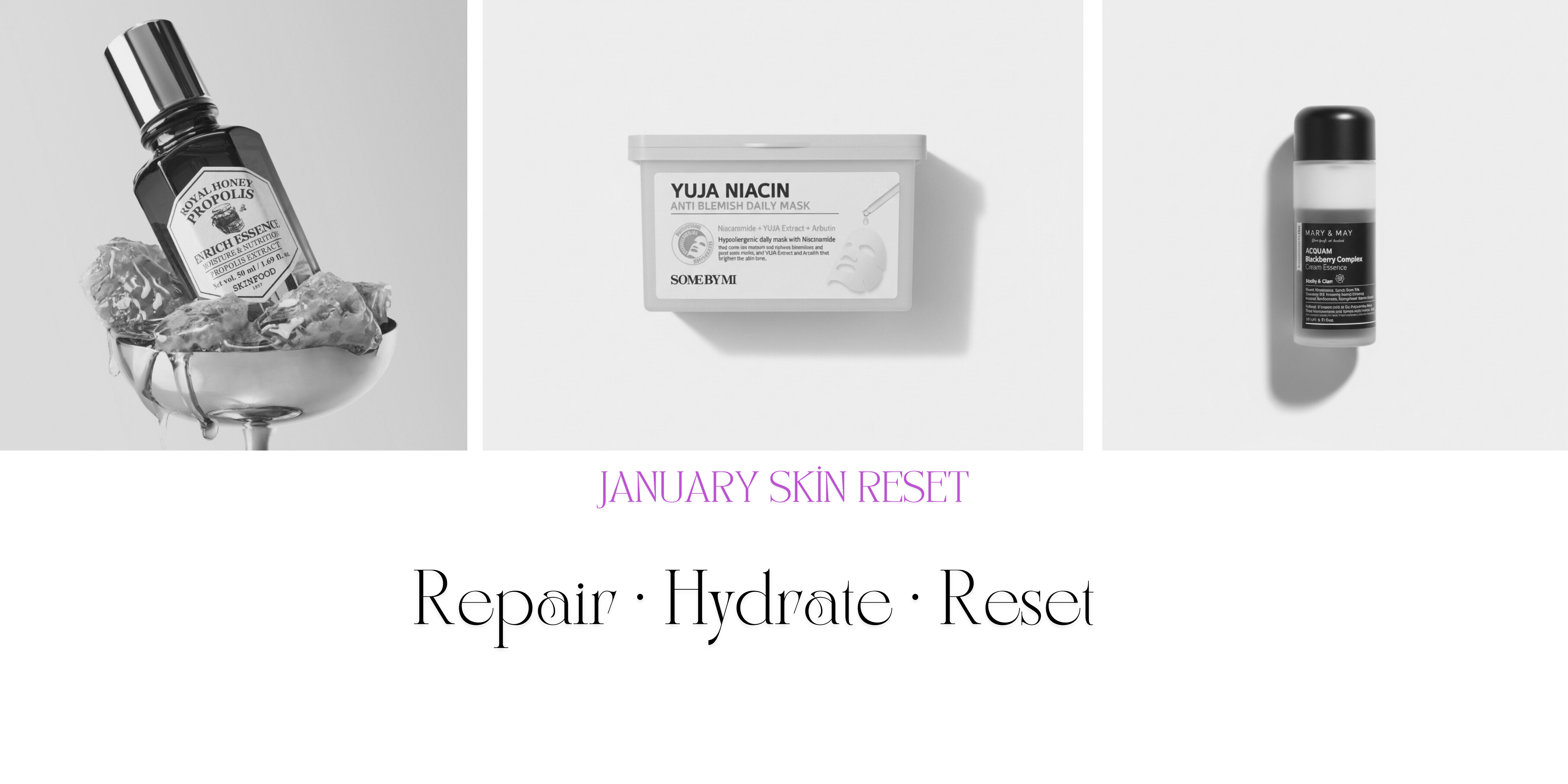 January Skin Reset Essentials | Korean Cosmetics Beauty Shop Cyprus ...